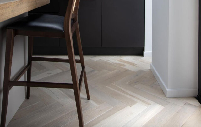 Coast Herringbone Wood Flooring | Woodworks By Ted Todd