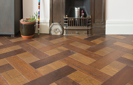 Square Wood Flooring - Unique Designs | Ted Todd