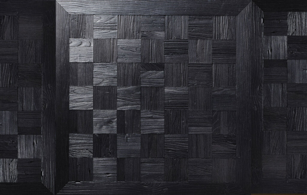 Black Wood Flooring Texture